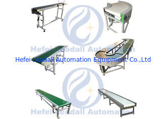 Motorized Roller Mobile Conveyor Belt System High Speed Strong Mechanical Strength