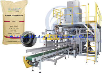 Rubber Antioxidant Granule Packing Machine , 5kg To 25kg Open Mouth Bagging Machine
