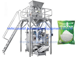 Automatic Vertical Form Fill Seal Machine , 100g To 5kg Sugar Packaging Machine