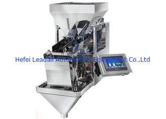 Single Hopper Multi Head Weighing Machine / Linear Weigher Machine For 5000g Grains