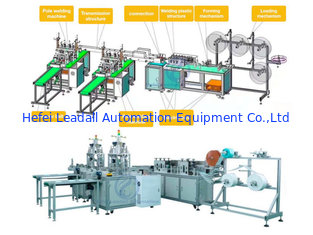 Flat Face Mask Making Machine Two In One Computer Plc Programming Control