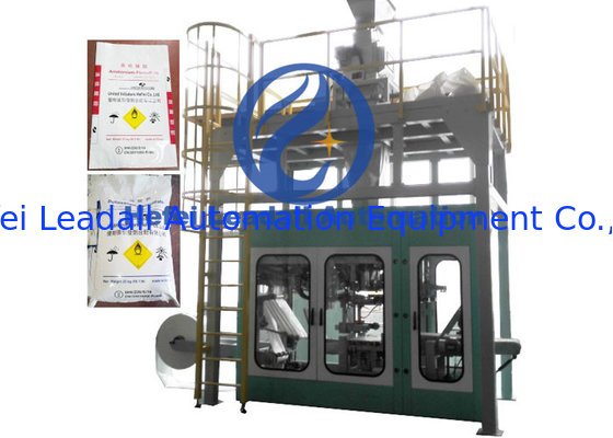 Compact Structure FFS Packing Machine For 25KG Or 50KG Plastic Particles