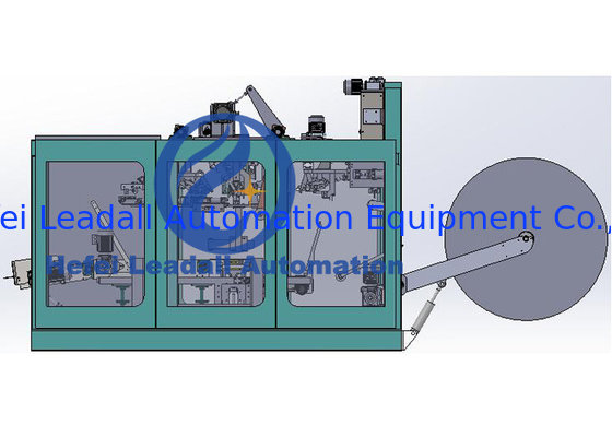 Compact Structure FFS Packing Machine For 25KG Or 50KG Plastic Particles