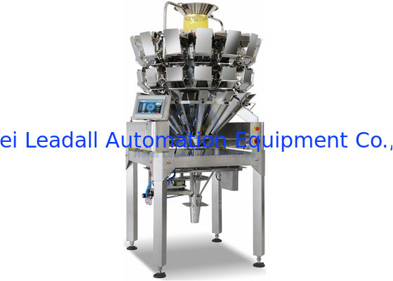 14 Heads Automatic Weight Machine 1100*1100*1780mm Remote Control Available