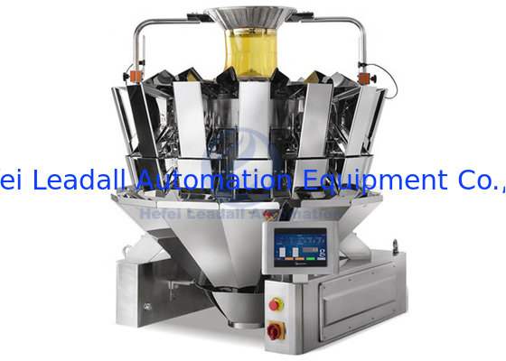 PLC Control Multi Head Weighing Machine , 10 Heads Combination Weigher Machine