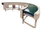 Bend Industrial Conveyor Systems , PVC Belt Conveyor Equipment For Finished Bags