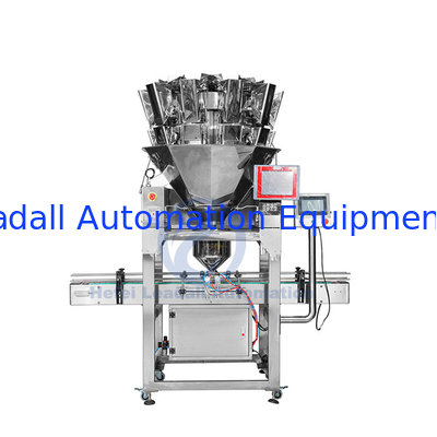 20g To 1kg Granule Multi Head Weighing Machine / Auto Weighing Machine