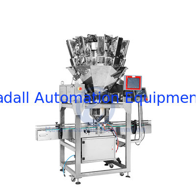 20g To 1kg Granule Multi Head Weighing Machine / Auto Weighing Machine