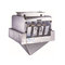 High Capacity Multi Head Weighing Machine Four Hoppers For Green Beans Popcorn