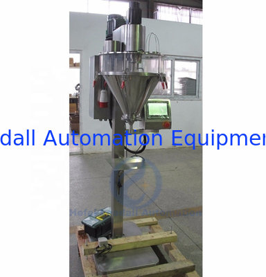 PLC Control Auger Filling Machine 1500-2500 Times / Hour No Powder Leaking