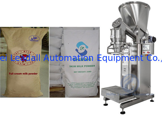 10kg To 50kg Auger Powder Filling Machine High Speed With Weight Sensor