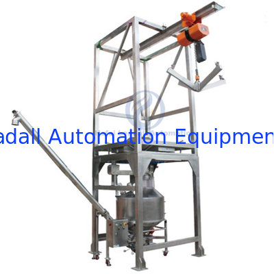 AC 380V 50Hz Auxiliary Equipment / Bulk Bag Unloading Equipment Easy Operation